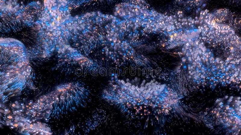 Stunning Visual Particle Motion Scenes (4k) Stock Video - Video of ...