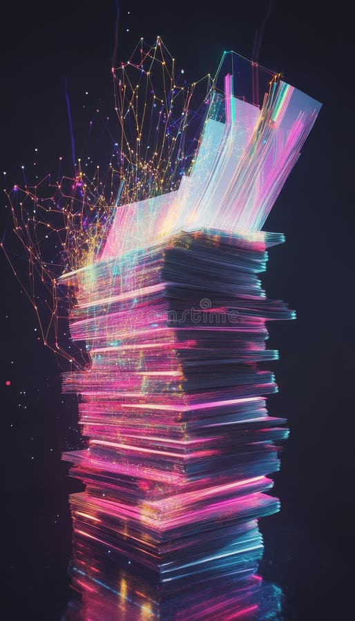 Stunning Visual of Printed Files Transforming into Holographic ...
