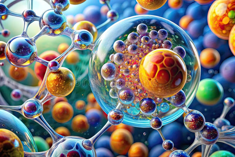 A Stunning Visual Representation of Abstract Cell Membrane Dynamics ...