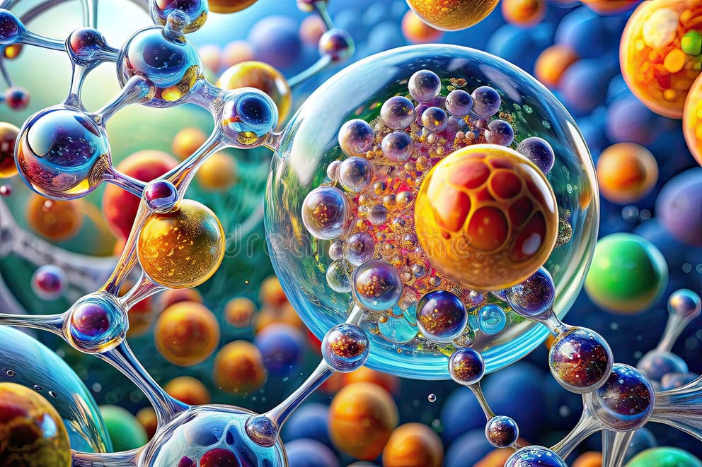 A Stunning Visual Representation of Abstract Cell Membrane Dynamics ...