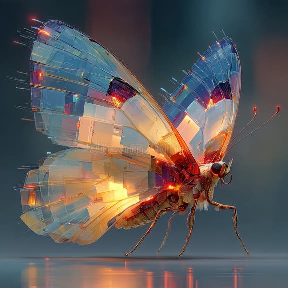 A Stunning Visual Representation of Data Butterfly Wings Composed of ...