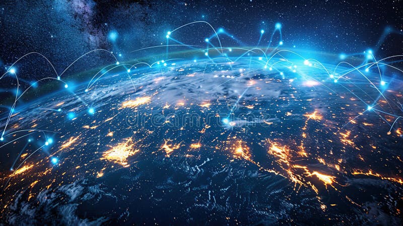Global Network Connection: a Visual Representation of Our ...