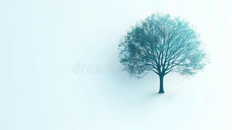 Interconnected People Forming a Radiant Tree of Unity and Growth Stock ...