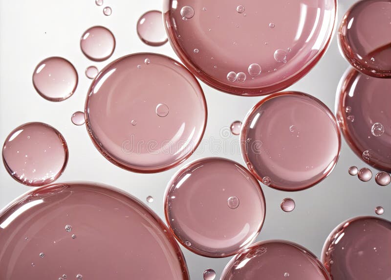 A Stunning Visual Study: Translucent Pink Gel Discs Suspended in Air ...
