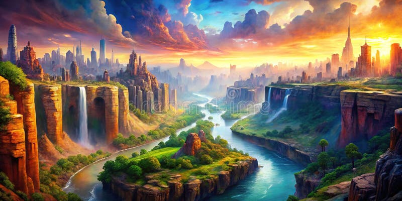 A Stunning Visual Symphony the Dynamic Interplay between Urban ...