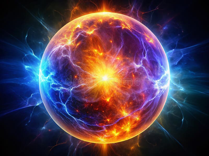Stunning Visualization of a Cosmic Plasma Sphere Electrifying Energy ...