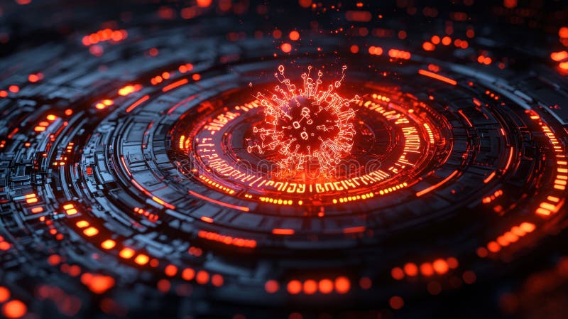 Stunning Visualization of Cybersecurity Concepts Featuring Digital ...