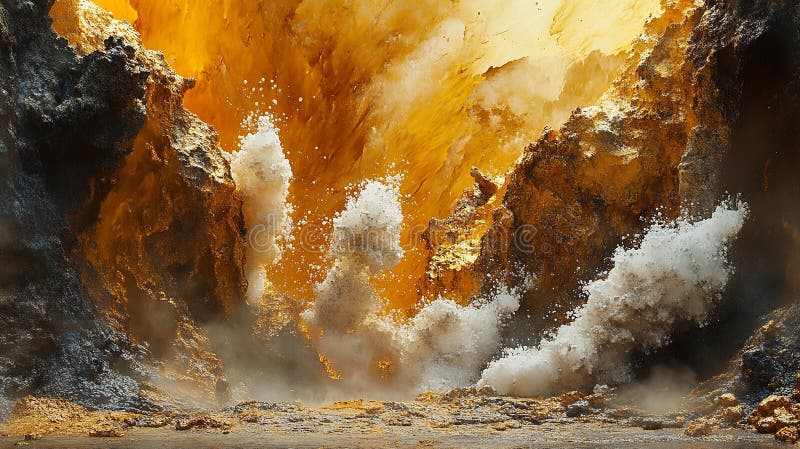 A Stunning Visualization of an Explosive Eruption Capturing the Raw ...