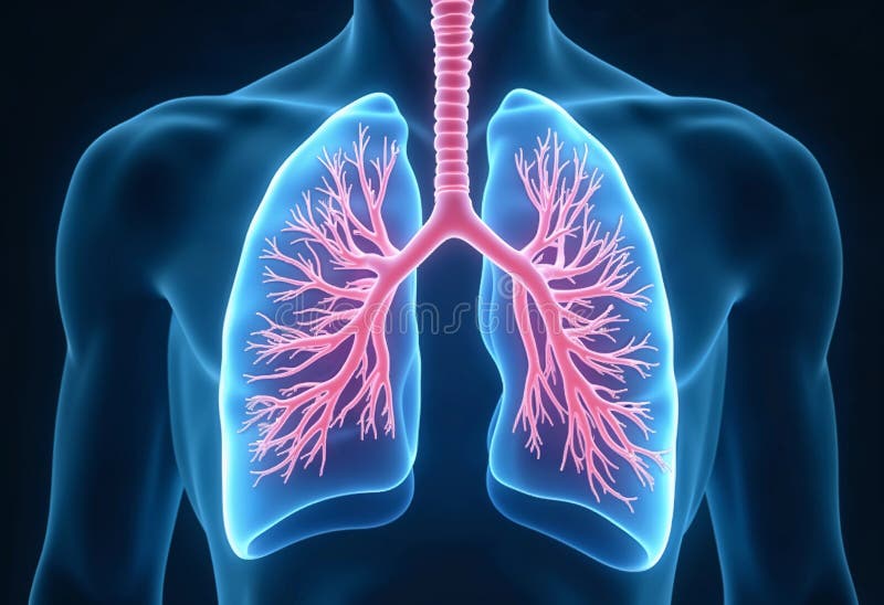 Stunning Visualization of Human Lungs Showcasing Intricate Bronchial ...