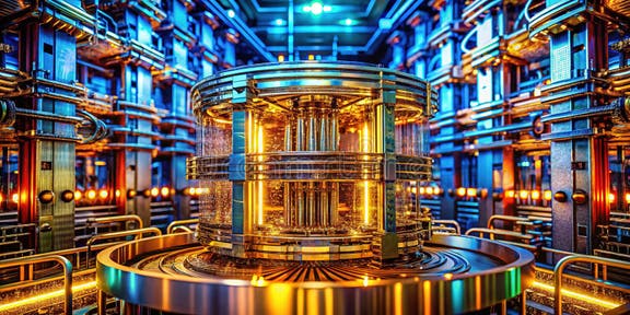 A Stunning Visualization of a Quantum Computing Supercomputer Exploring ...