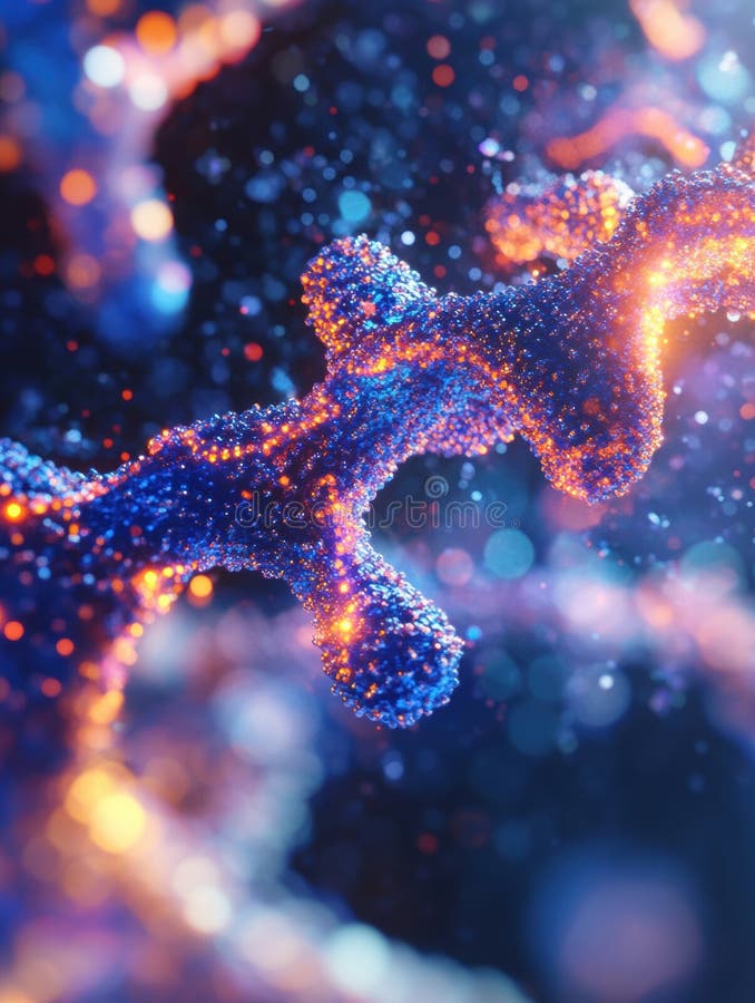 Intricate 3D Rendering of AAV Virus Particle Showcasing Protein Lattice ...