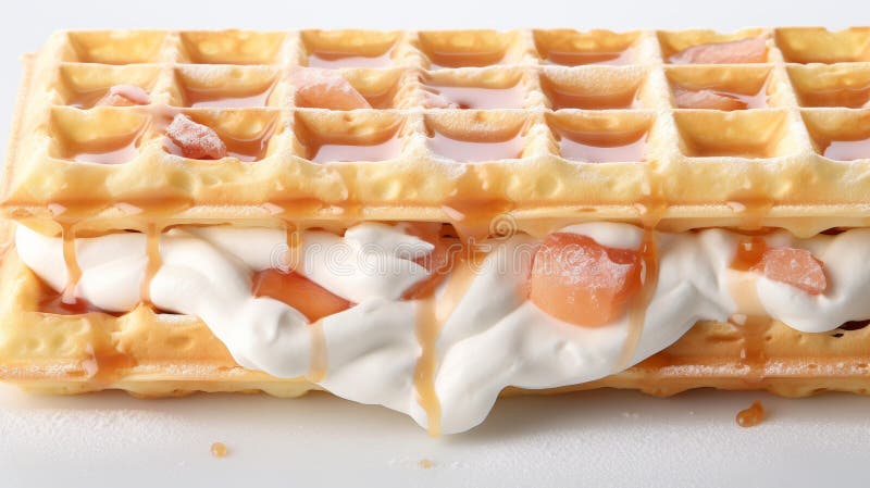 Stunning Waffle Artwork Featuring Soft Hues, Intricate Patterns, and ...