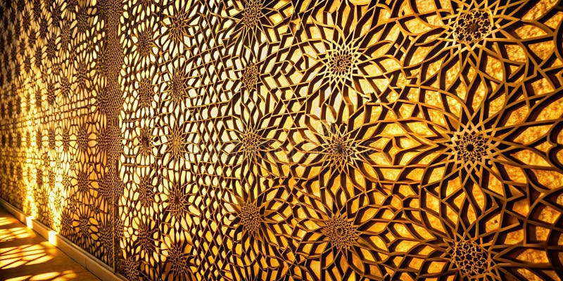 Stunning Wall Art Intricate Shadow Play Creates a Dazzling Geometric ...