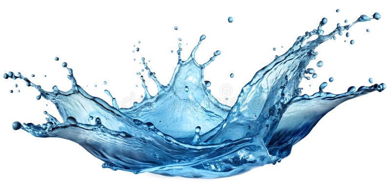 Stunning Water Splash Stock Image a Crisp Clean Splash of Liquid on a ...