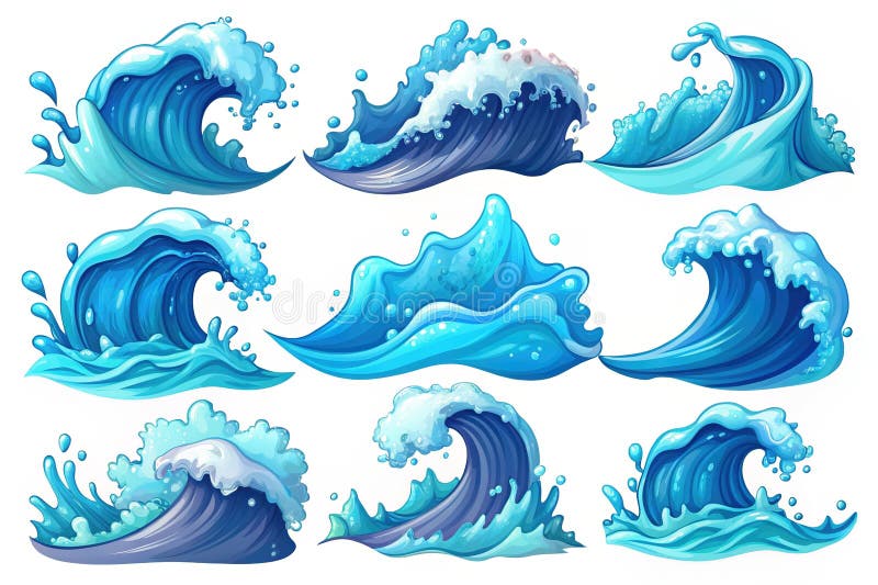 Vibrant Water Splash Sprite Sheet a ProfessionalQuality Animation Asset ...