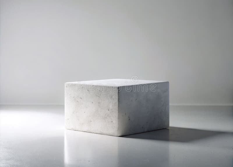 Stunning White Concrete 3D Render Background for Product Photography ...
