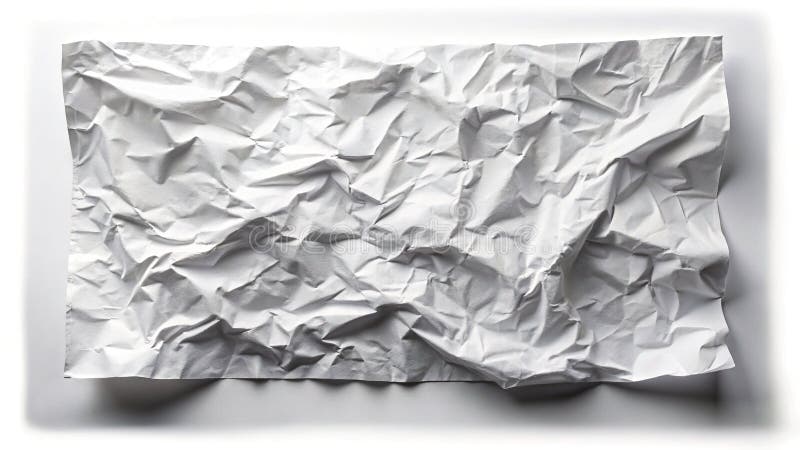 Stunning White Crumpled Paper Texture Background HighQuality Stock ...