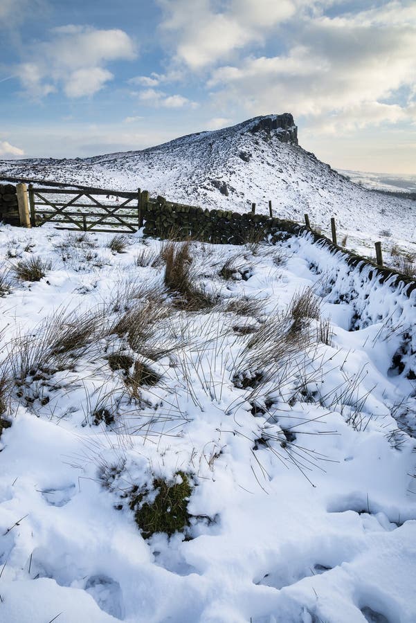 Stunning Winter Sunset Over Countryside Landscape with Dramatic Stock ...