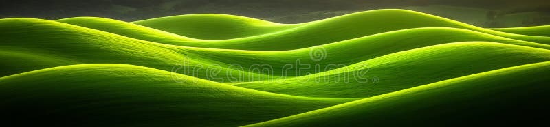 The Stunning and Wondrous Hues of Green in the Spring Panorama ...