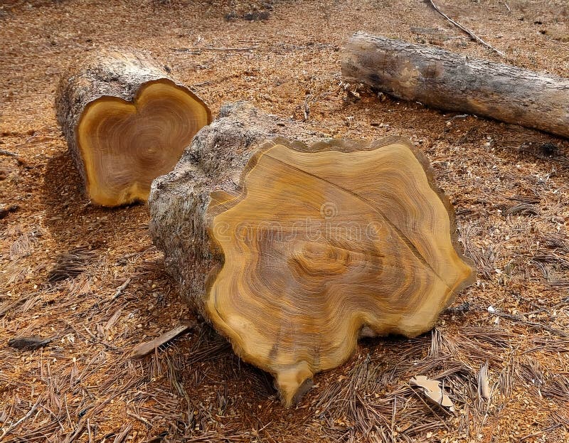 Stunning Wood Cross Section Photo Stock Illustration - Illustration of ...