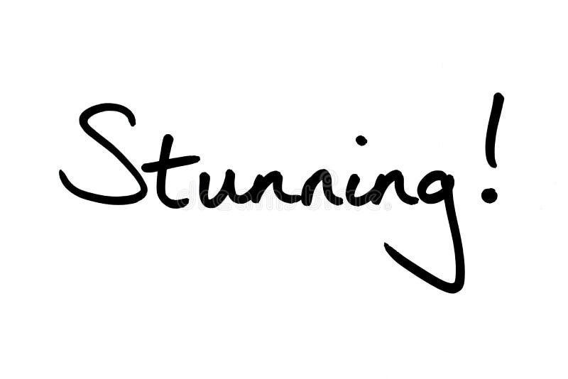 Stunning Word Stock Illustrations – 225 Stunning Word Stock ...