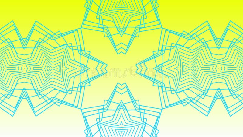 Stunning Yellow-green Geometric Pattern, Creates an Interesting Optical ...