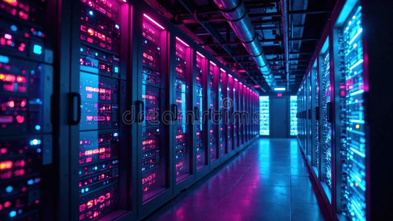 A Stunningly Realistic AIGenerated Render of a Futuristic Server Room ...