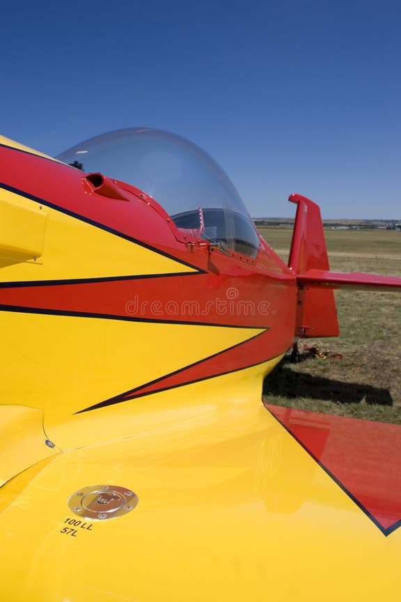 Stunt airplane stock image. Image of luxury, aviation - 3092549