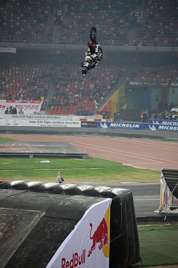 Stunt rider performance editorial stock image. Image of nest - 11674889