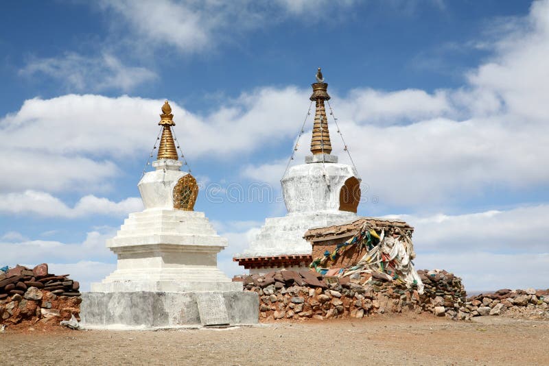 Stupa stock image. Image of tope, paganish, artwork, tibet - 2528281