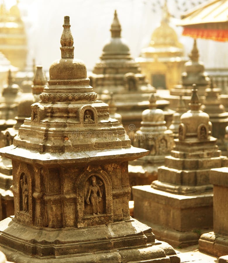 Stupa stock image. Image of stupa, buddhism, prayer, architecture ...