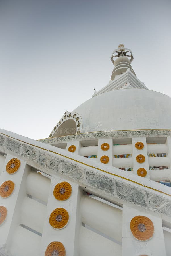 Stupa Buddhist Religious Structure Stock Photo - Image of altitude ...