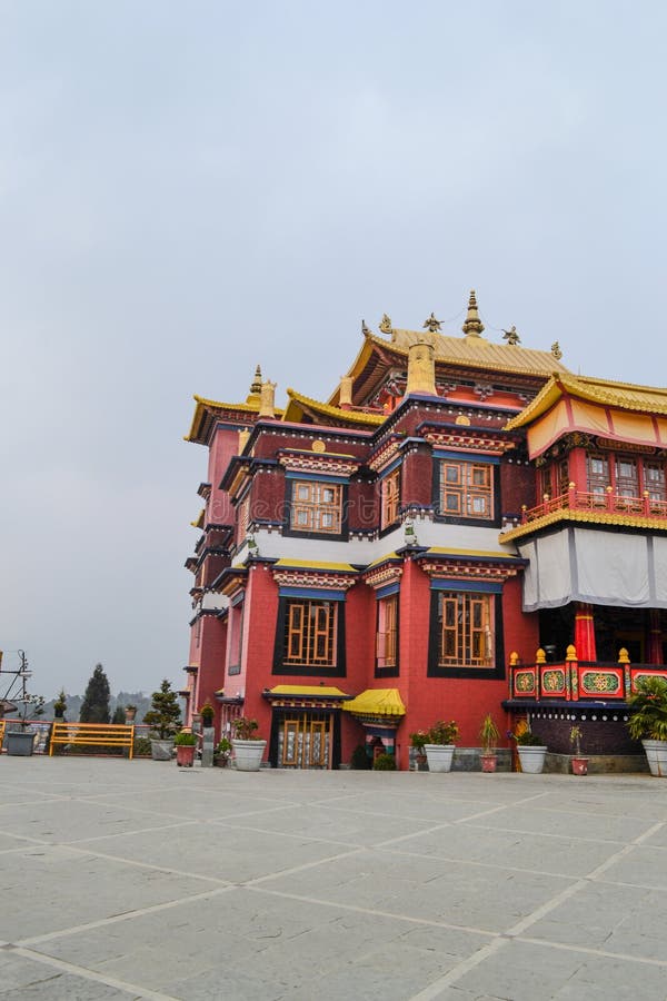 Bokar Ngedon Chokhor Ling Monastery in Mirik Near Darjeeling Stock ...