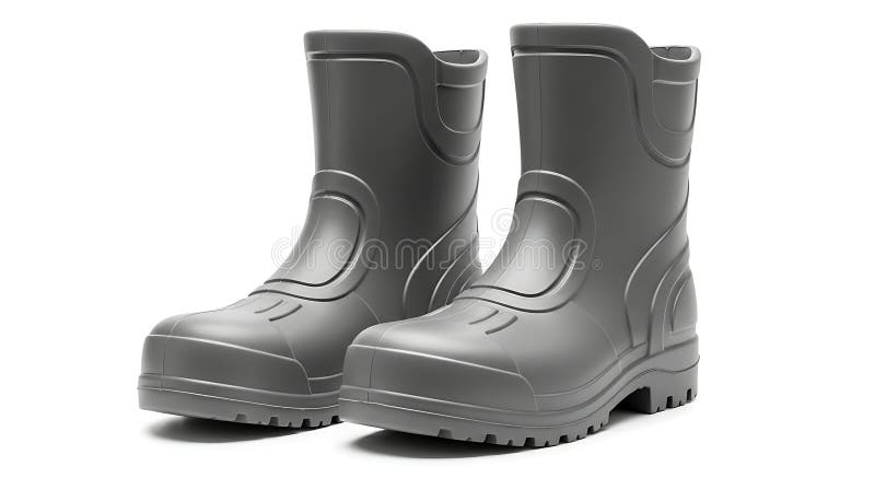 Grey Rubber Work Boots Stock Illustrations – 218 Grey Rubber Work Boots ...