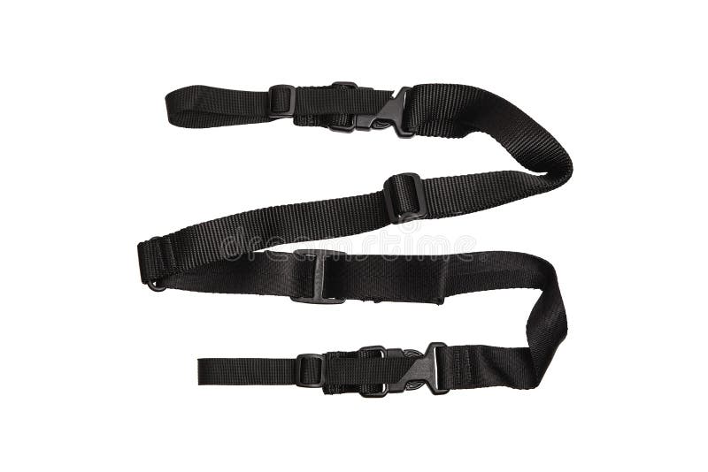 Sturdy Modern Nylon Shoulder Strap. Weapon Strap. Isolate on a White ...