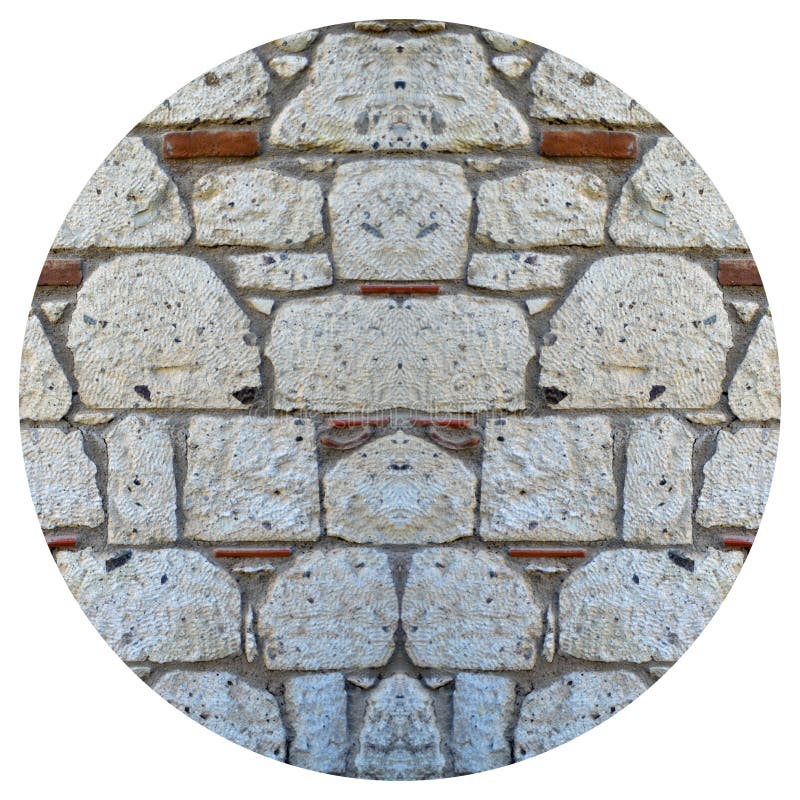 Sturdy White and Beige Cut Stone Wall, Seamless Lined Up Stock Photo ...