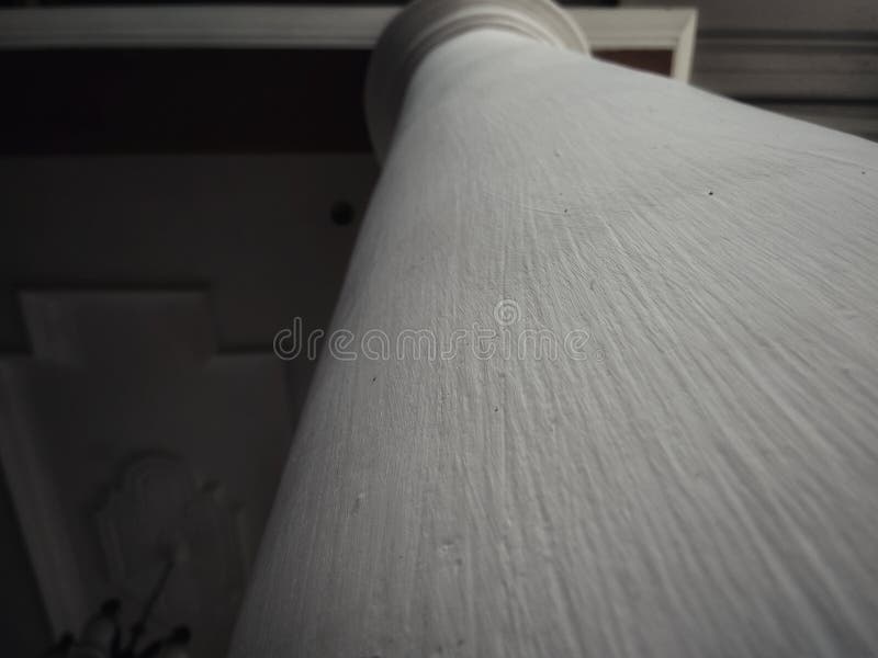 The Sturdy White Pillars Hold the Weight of World History Stock Image ...