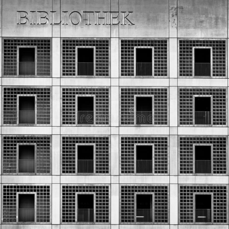 Exterior View of the Municipal Library in Stuttgart Editorial Image ...