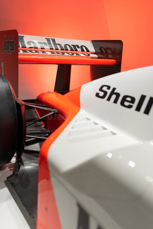 Stuttgart, Germany, August 17, 2023: the Formula 1 Car is in the Room ...