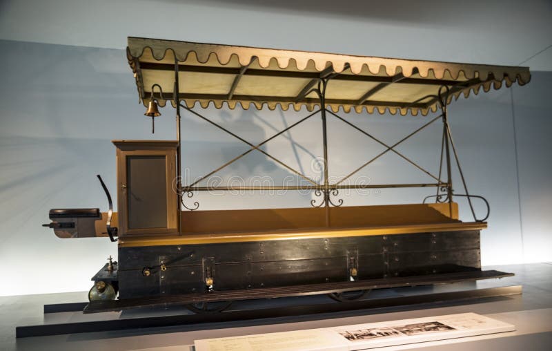 Daimler Automatic Trolley, Designed in 1890 Editorial Stock Image ...