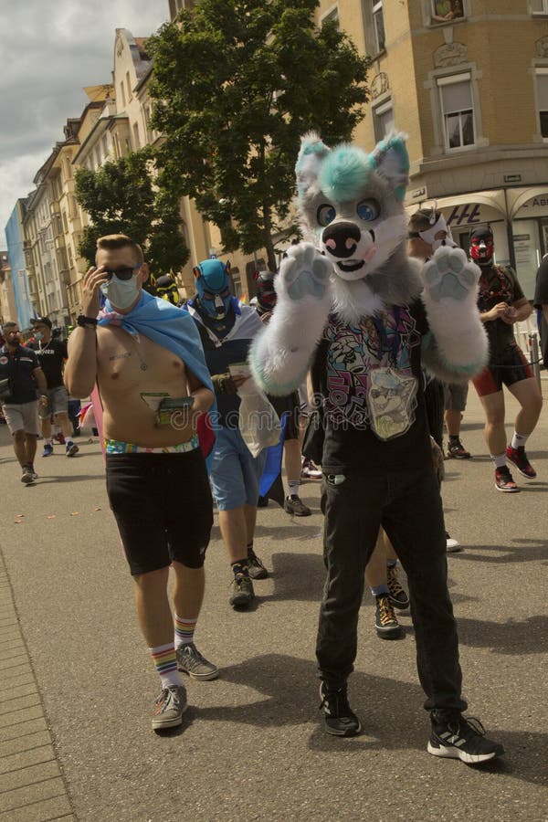 Christopher Street Day in Stuttgart, Germany. Editorial Photography ...