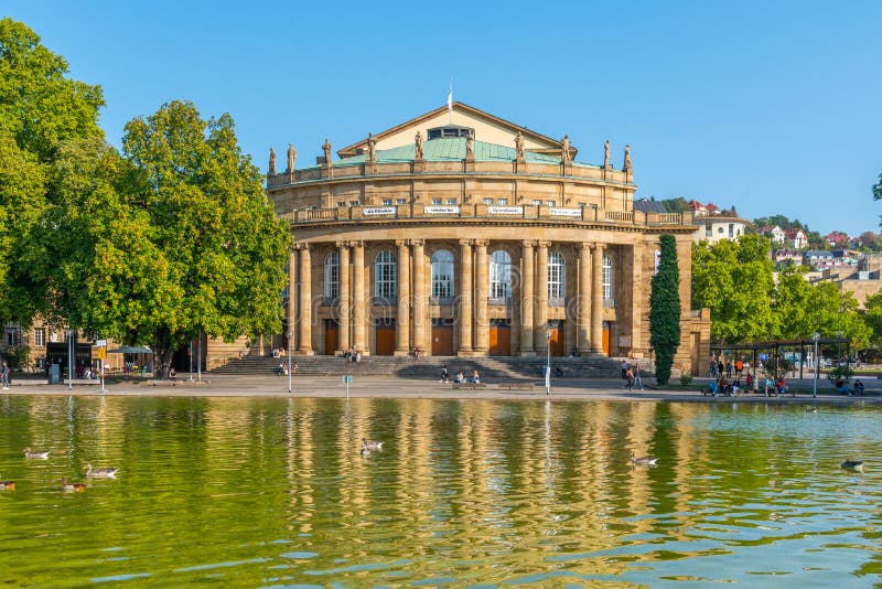 Stuttgart, Germany, September 18, 2020: State Opera in Stuttgart ...
