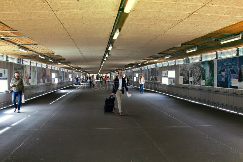 Stuttgart Main Station Go Inside Train Editorial Image - Image of ...
