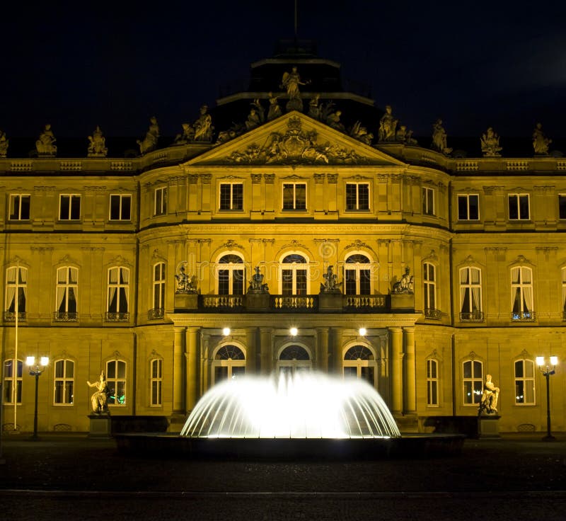 Stuttgart Palace Square stock photo. Image of city, germany - 7293072