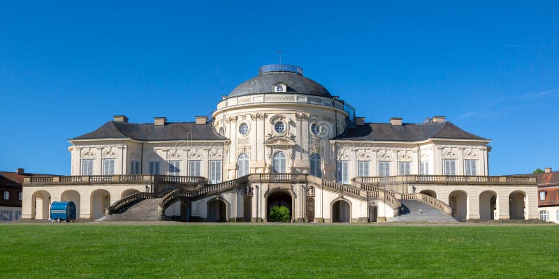 Stuttgart Solitude Castle Panorama Architecture Travel in Germany Stock ...