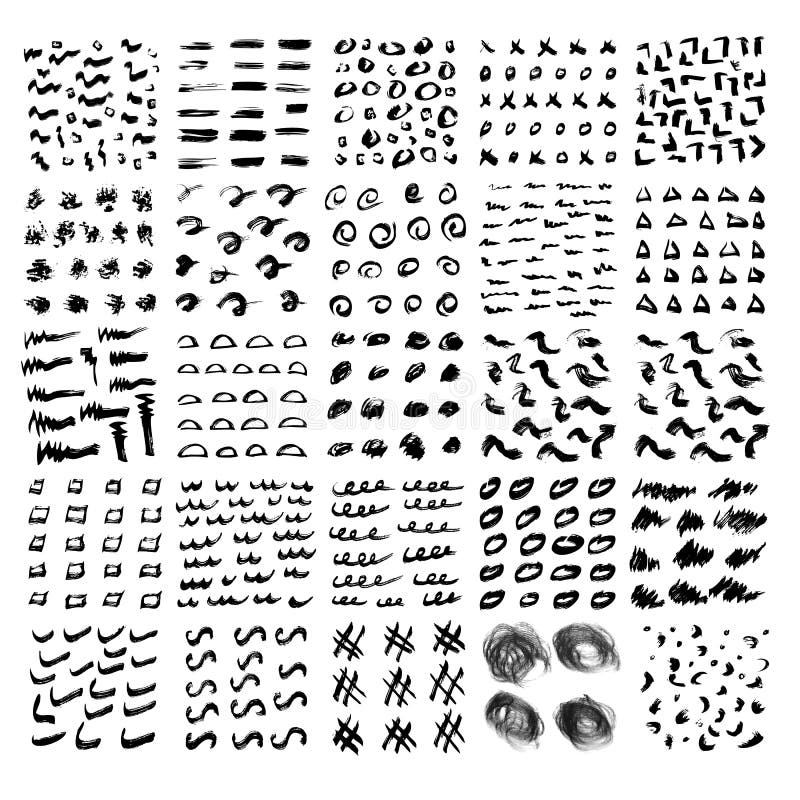 25 Style Abstract Scribble Big Mark Pattern for Background, Paper Wrap ...