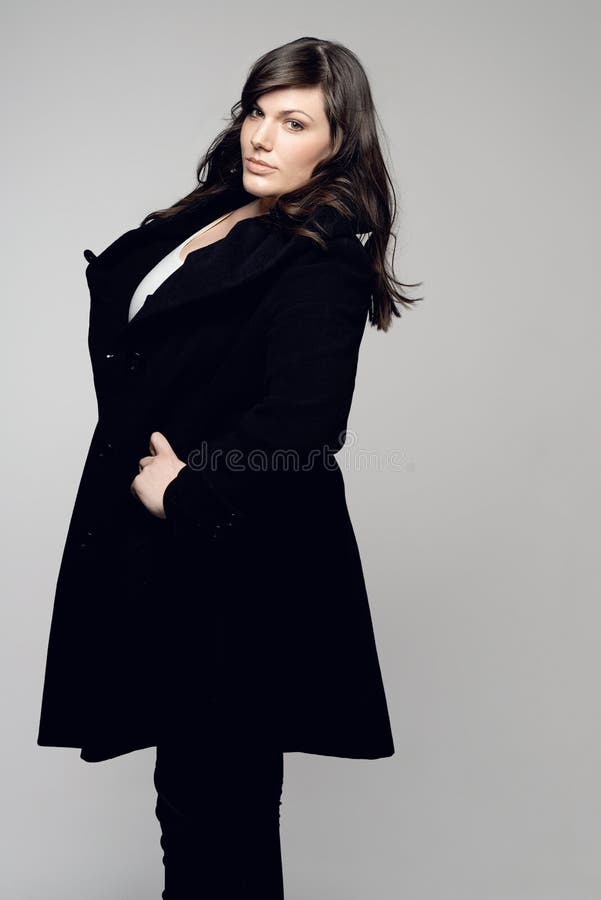 Style Comes in All Shapes and Sizes. Studio Shot of a Plus-size Model ...