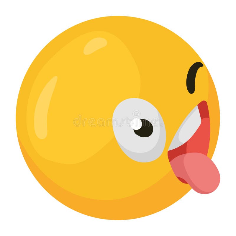 Style 3d émoji fou illustration stock. Illustration du impressionnant ...