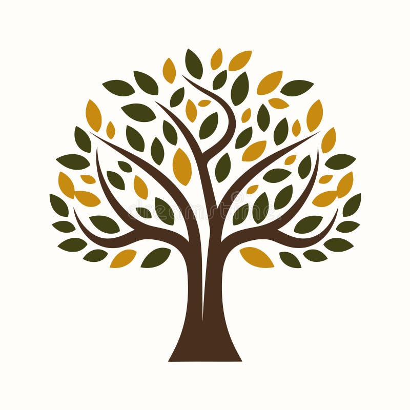 Style D'illustration Vectorielle Simple 2d Arbre Illustration de ...