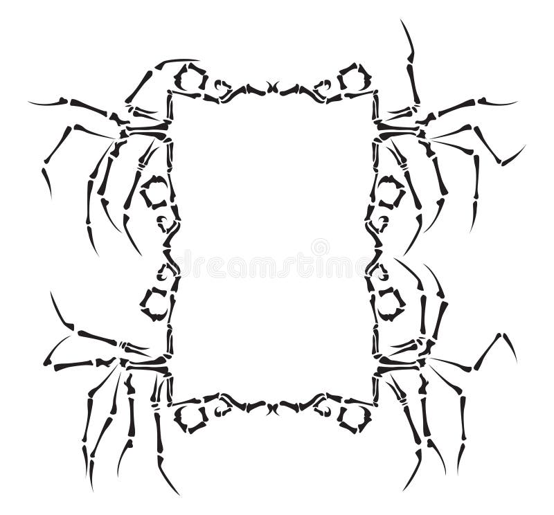 Style Death Frame stock vector. Illustration of filigree - 10696694